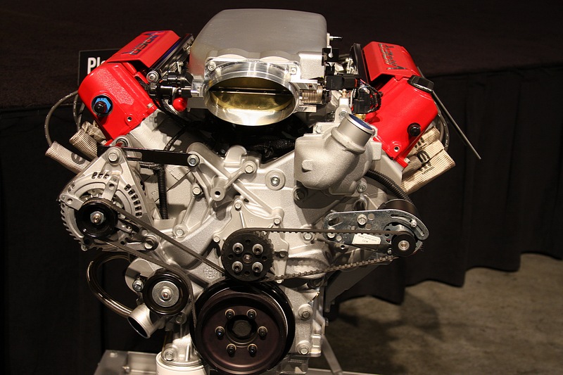 BangShift.com SEMA 2011 - Mopar Performance Engines on Display Gallery ...