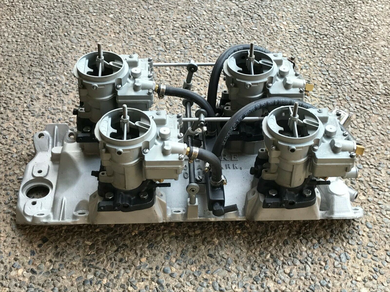 BangShift.com Man-A-Fre Intake Manifold Comes Equipped With Four ...