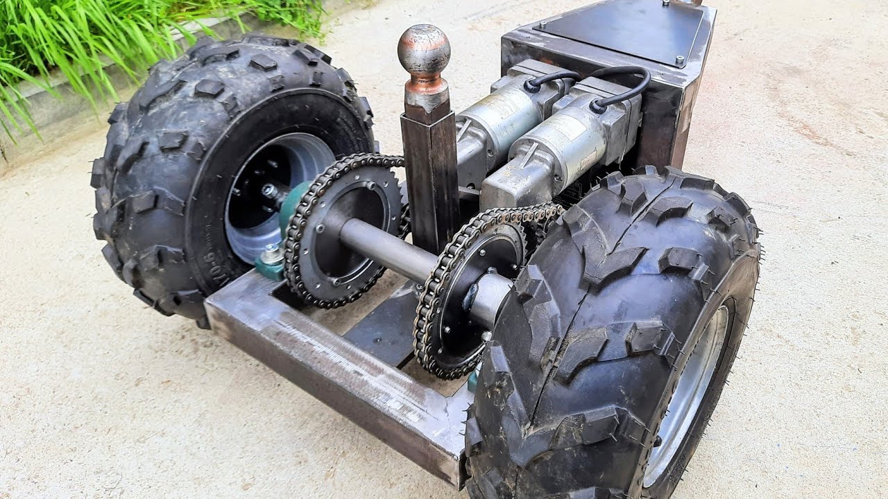 BangShift.com This Dude Built An Electric Trailer Dolly With Scrap And ...